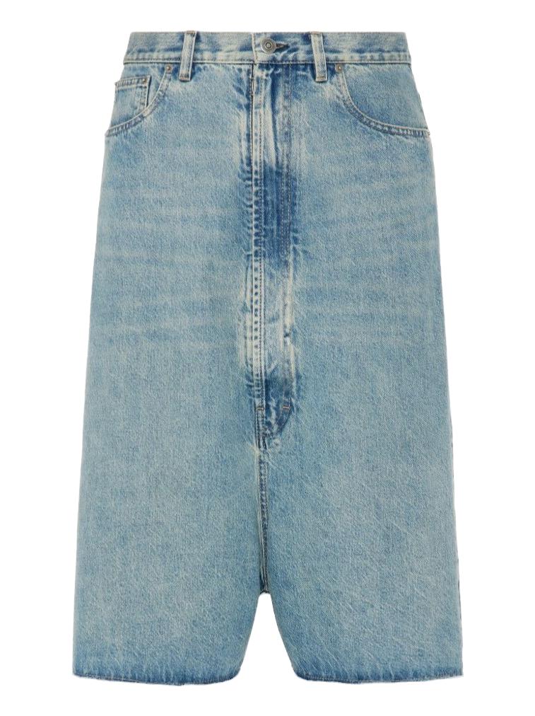 MAISON MARGIELA Maison Margiela Dropped Crotch Denim Shorts